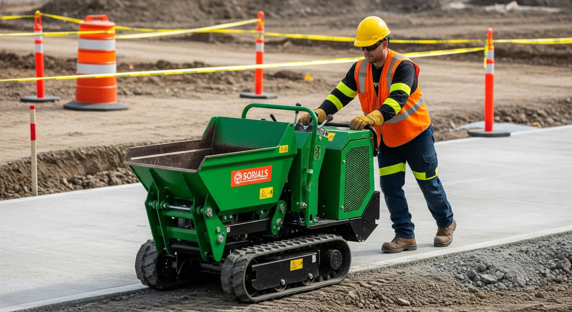 Sécurité et mini-dumper : les bonnes pratiques
